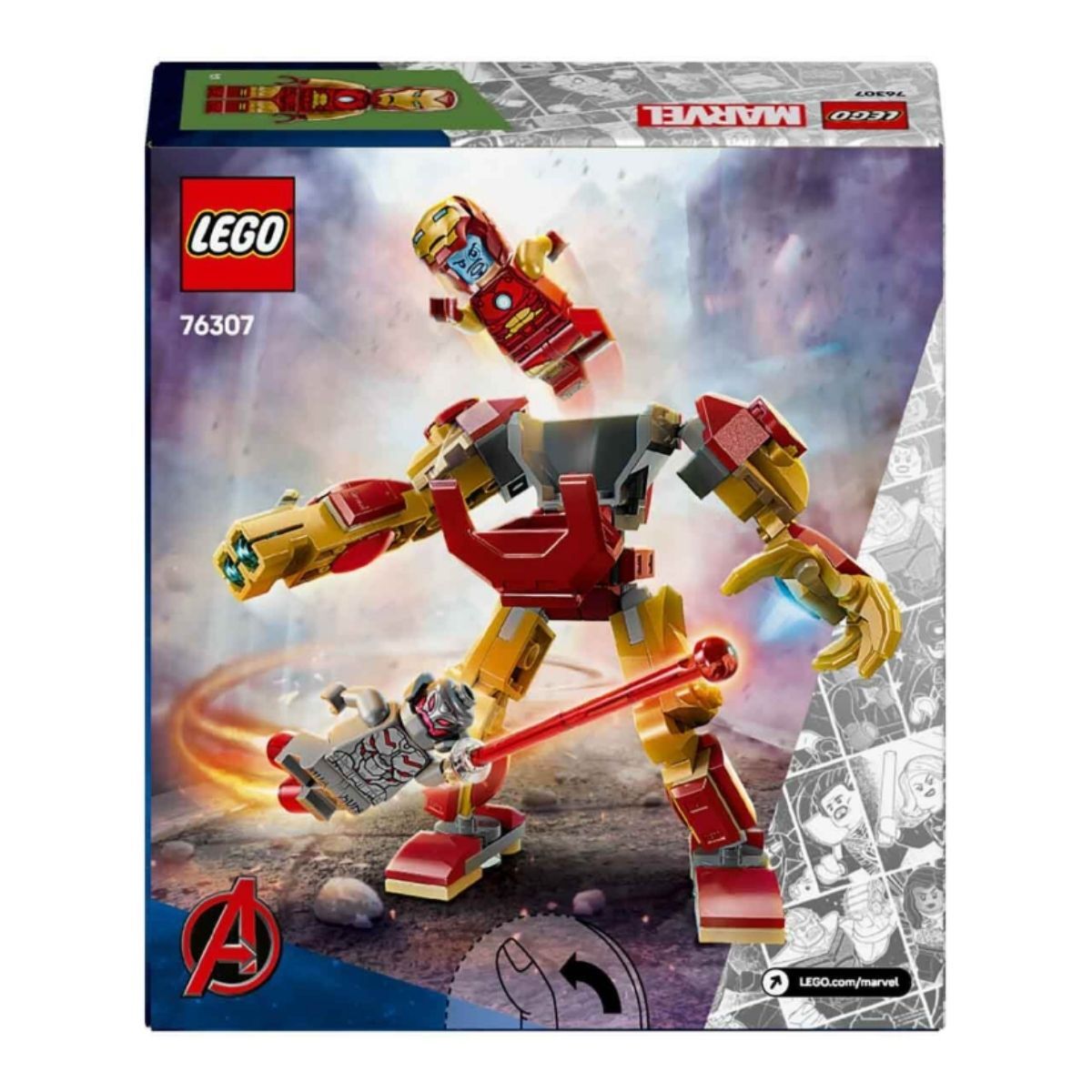 LEGO Marvel Iron Man Robotu Ultron’a Karşı